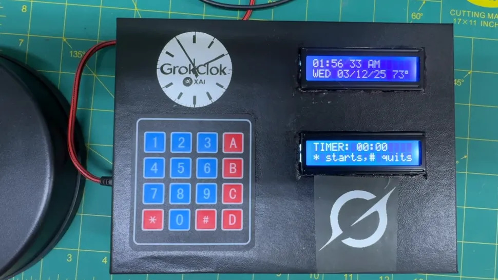 Maker builds Raspberry Pi Pico smart clock with lots of cool features - PiShop Blog