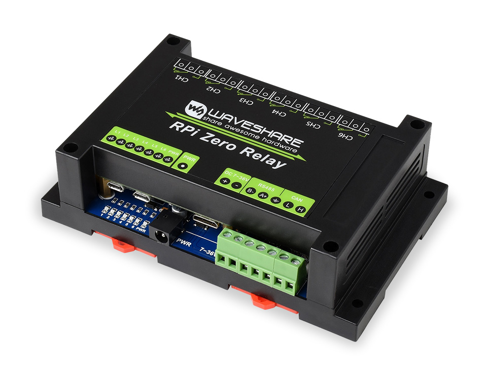 Industrial 6-ch Relay Module for Raspberry Pi Zero - PiShop Blog
