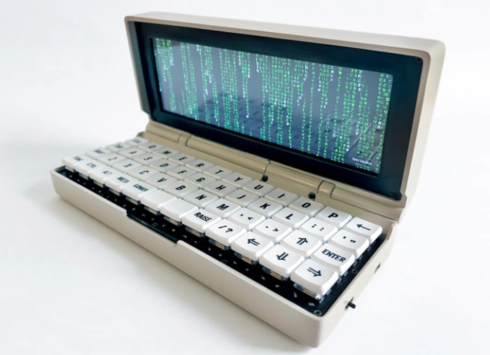 Penkesu mini Raspberry Pi laptop inspired by 1990s organizers - PiShop Blog