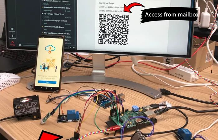 Raspberry Pi Generates Qr Codes To Unlock Gates And Doors Pishop Blog