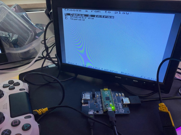 An NES emulator for Raspberry Pi Pico with SD card, HDMI & menu support ...