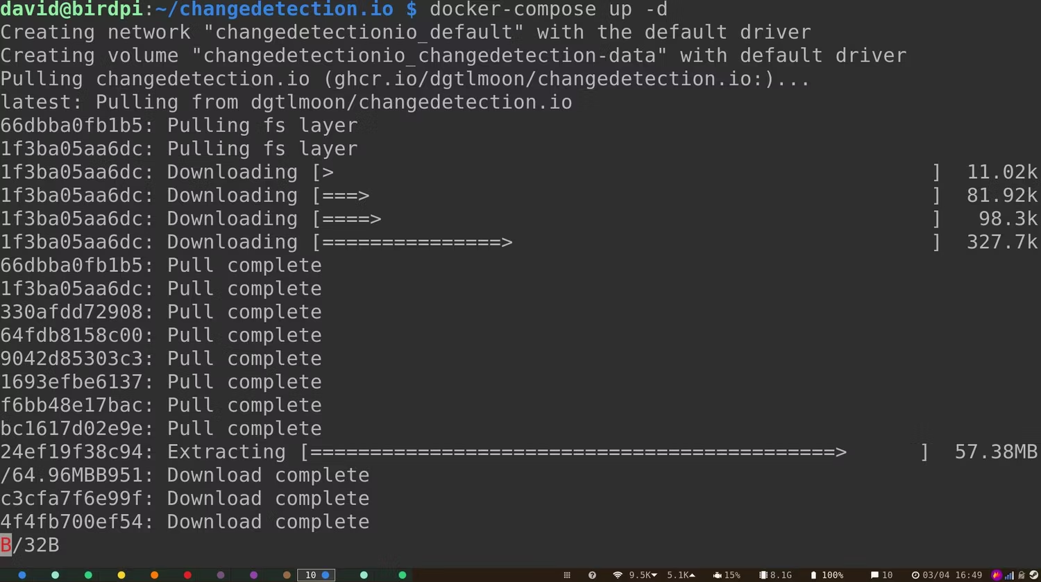 Keep an Eye on Web Page Updates With Changedetection.io on Raspberry Pi ...