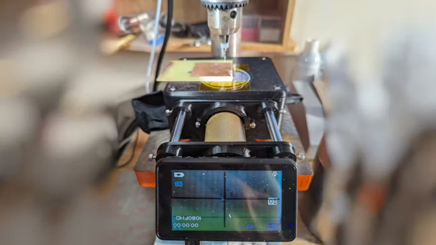 John McNelly's Raspberry Pi Pico-Powered Drill Periscope Ensures ...