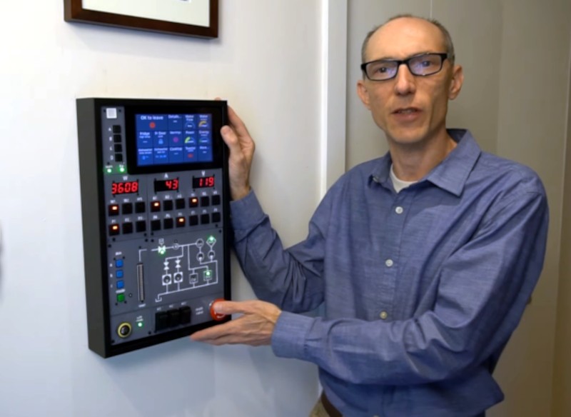 Home Automation Panel Looks Industrial - PiShop Blog