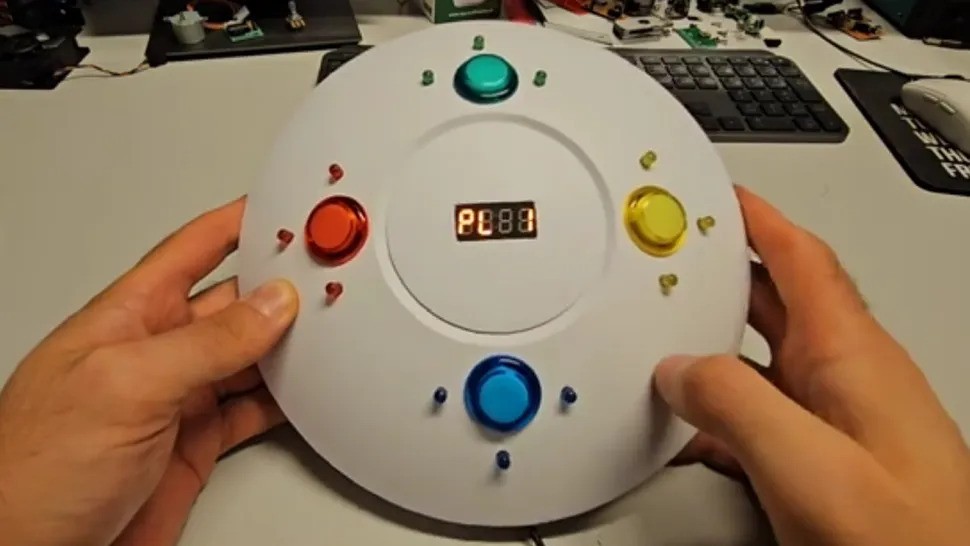 Raspberry Pi Pico drives a custom Simon color sequence memory game - PiShop Blog